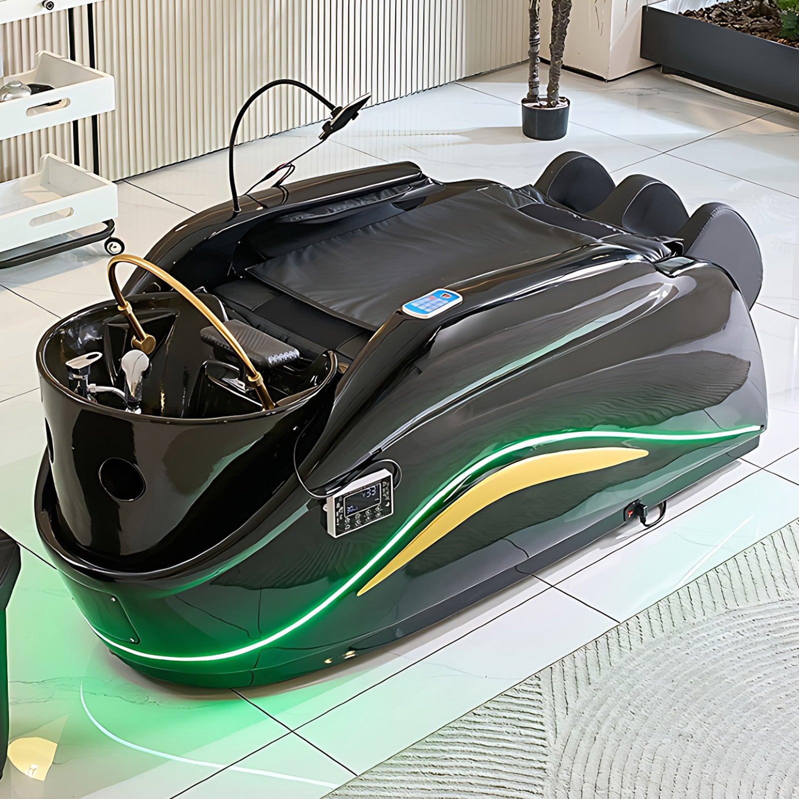 LuxeGlow Salon Spa Smart Massage Head Spa Bed XTY517 – Larnavo