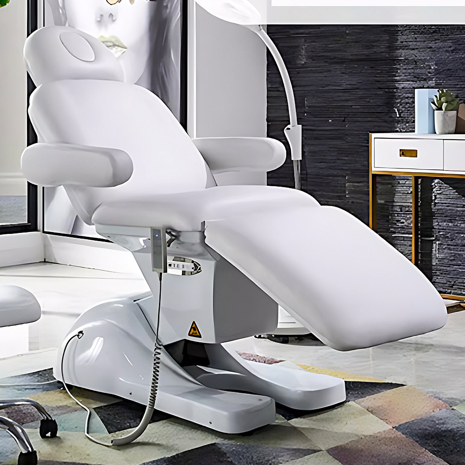 Multi-angle Adjustment Massage Table White with USB – Larnavo